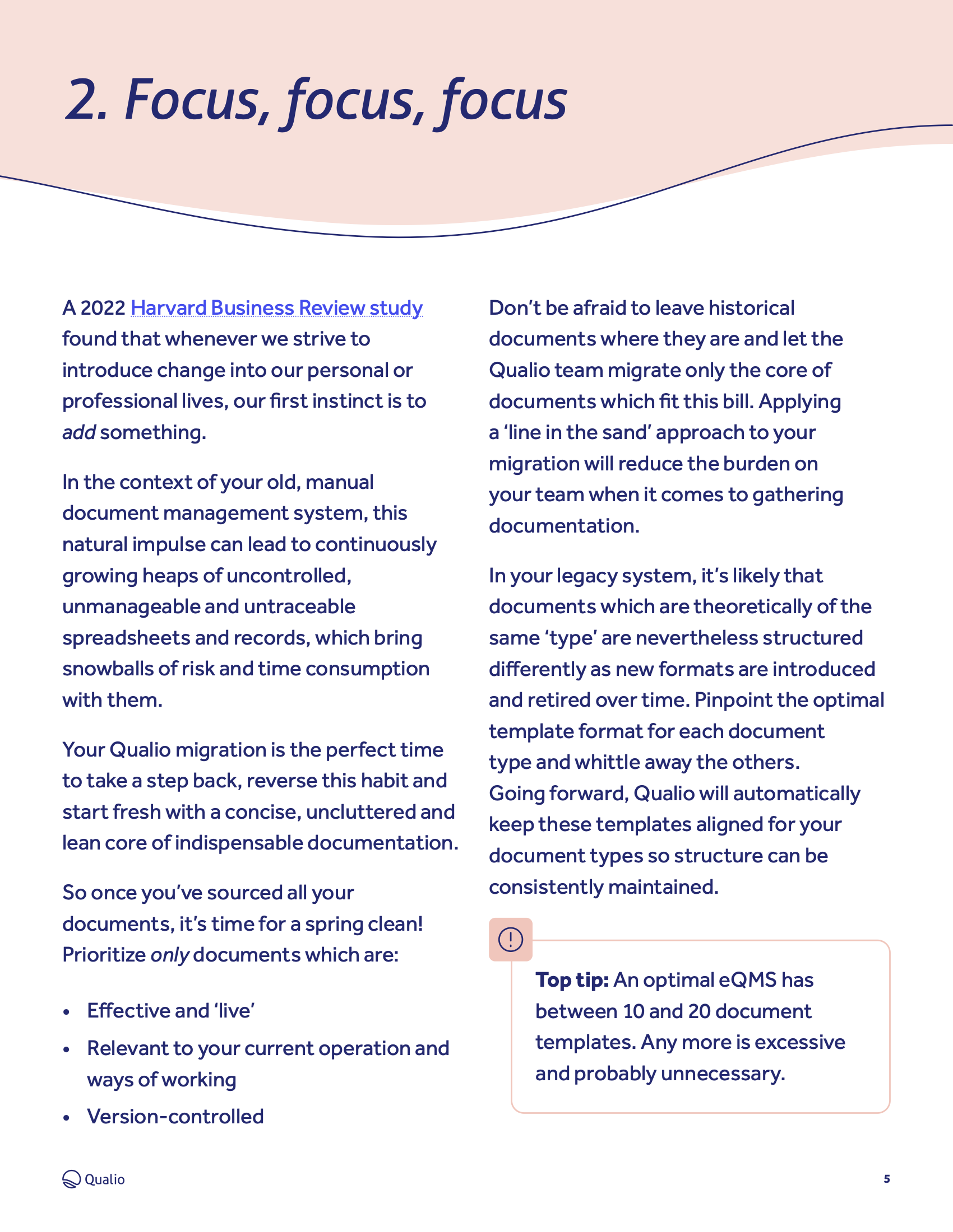 Qualio document migration guide